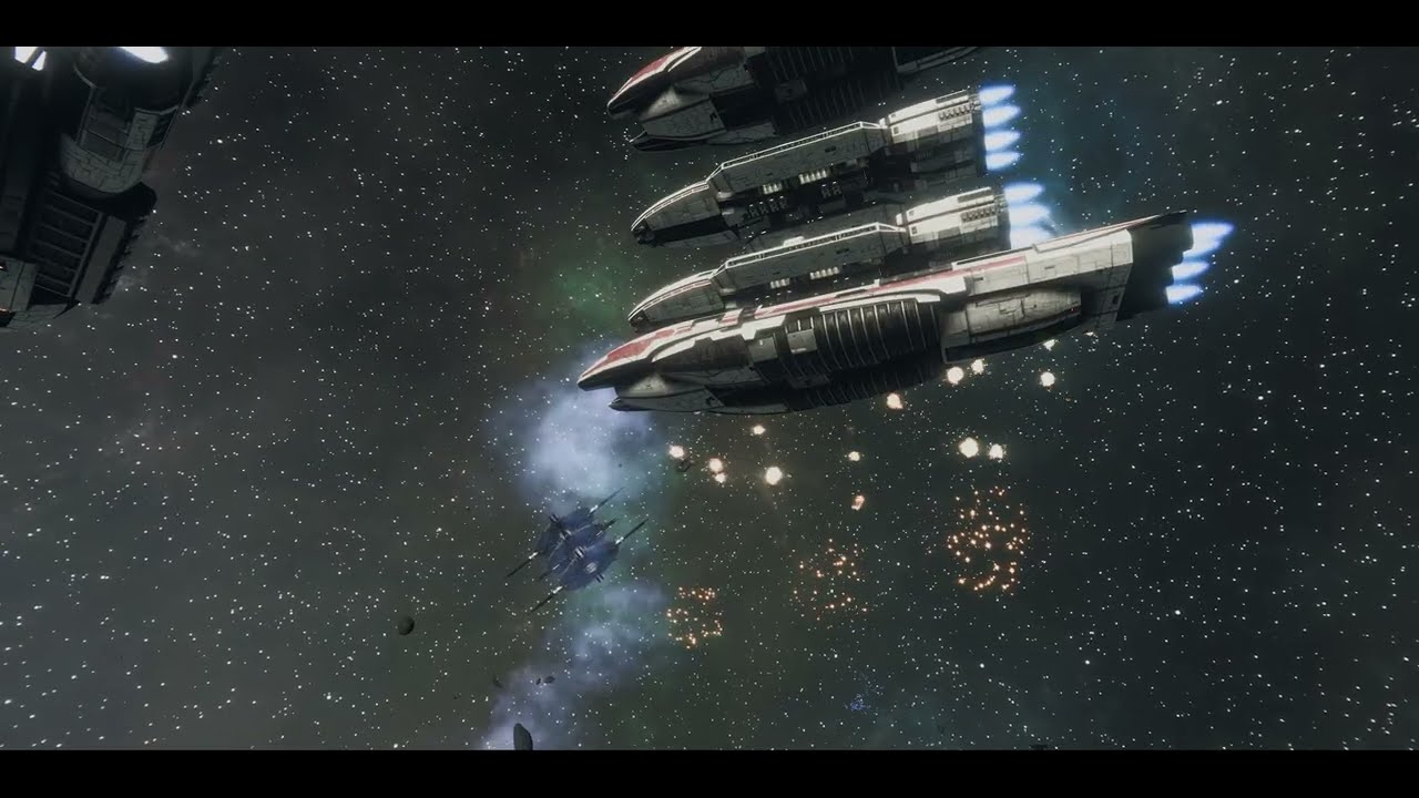 BSG Deadlock Artemis x2, Atlas x2, Minotaur x3 - YouTube