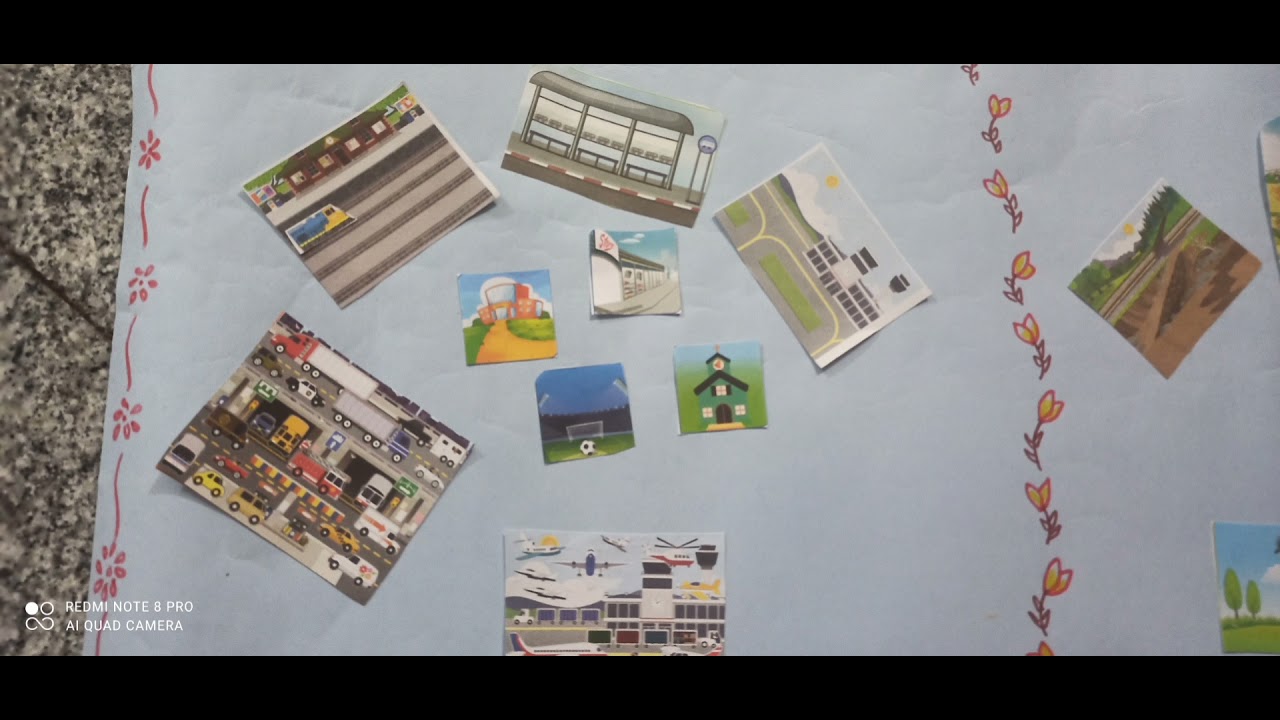 collage of urban and rural areas - YouTube