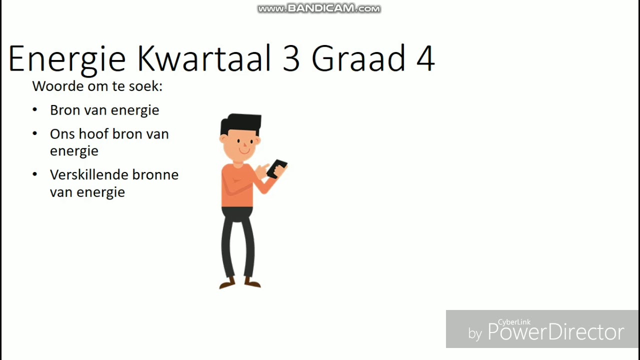 #2 Graad 4, Kwartaal 3 - Bronne van energie - YouTube