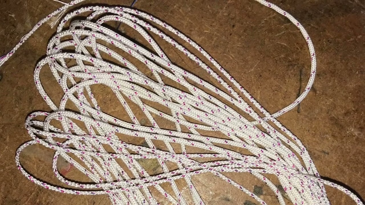 Silk Fly Line Making - YouTube