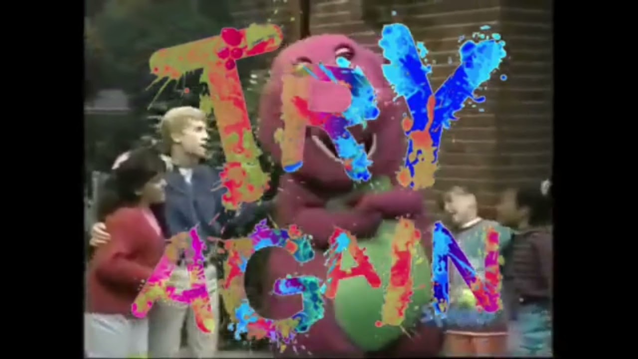 Special Thanks to The Lyons Group & Barney Home Video Warning Screen ...