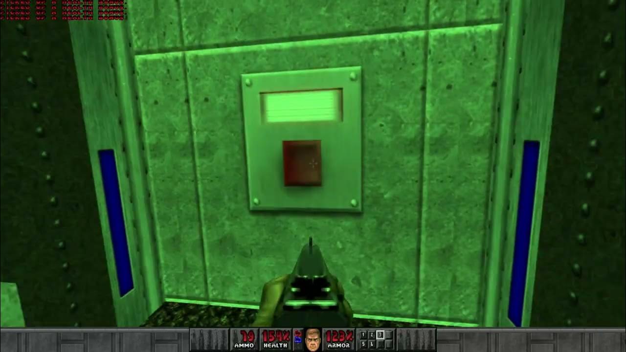 Doom With Mods: Doom 64 for Doom 2, Map 02 The Terraformer - YouTube