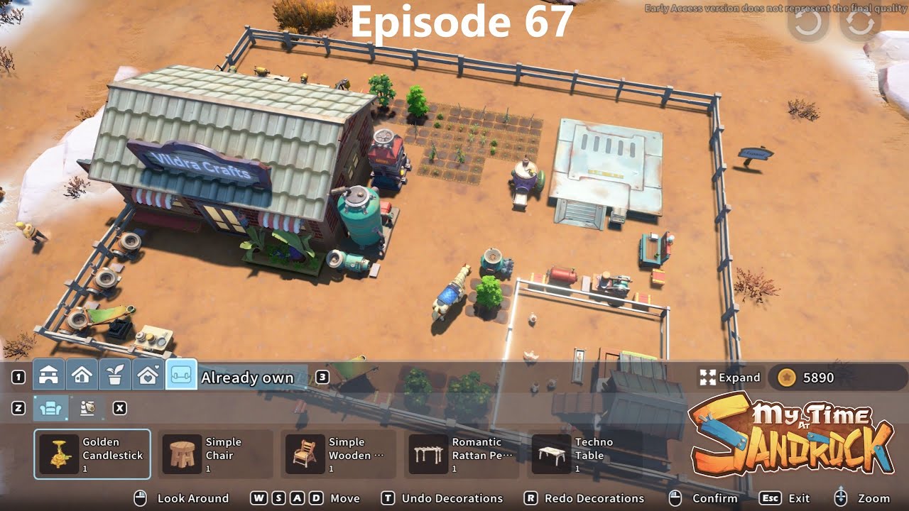 My Time at Sandrock - 67 Expanding Land and House - YouTube