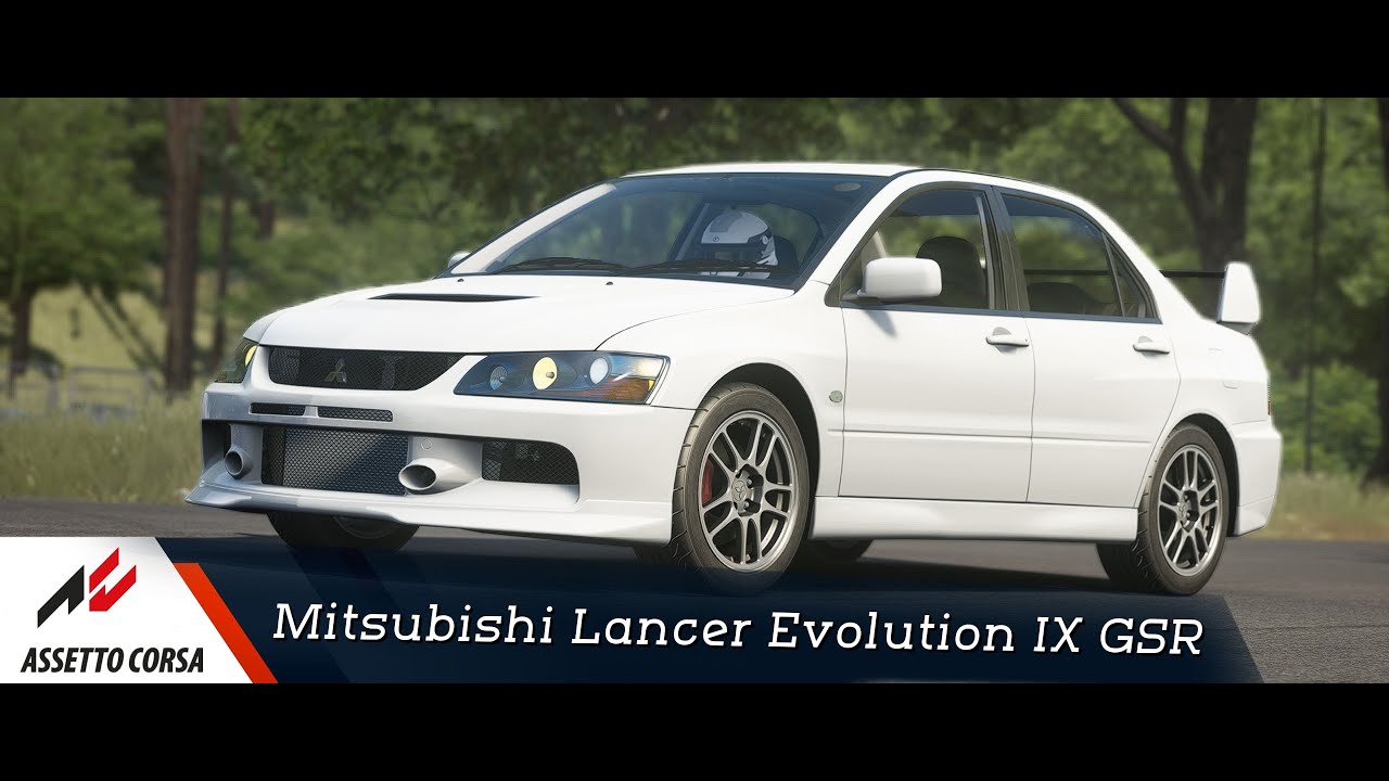 Assetto Corsa - Mitsubishi Lancer Evolution IX GSR - YouTube