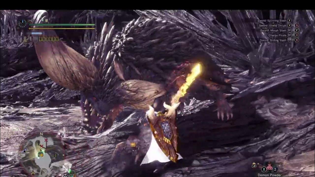 MHWI | Nergigante [1'56''] Charge Blade | SAED Style - YouTube