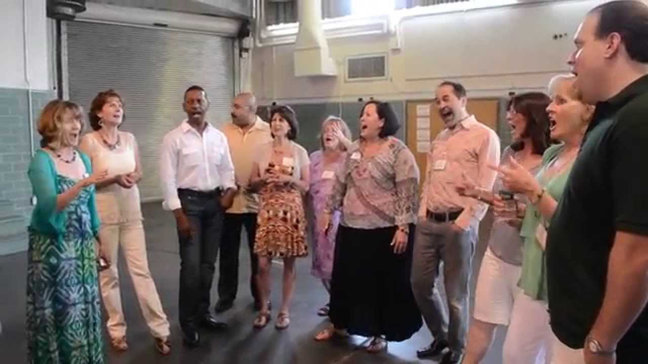 The Singing Angels group at the Fire Training Academy Cleveland, Ohio ...