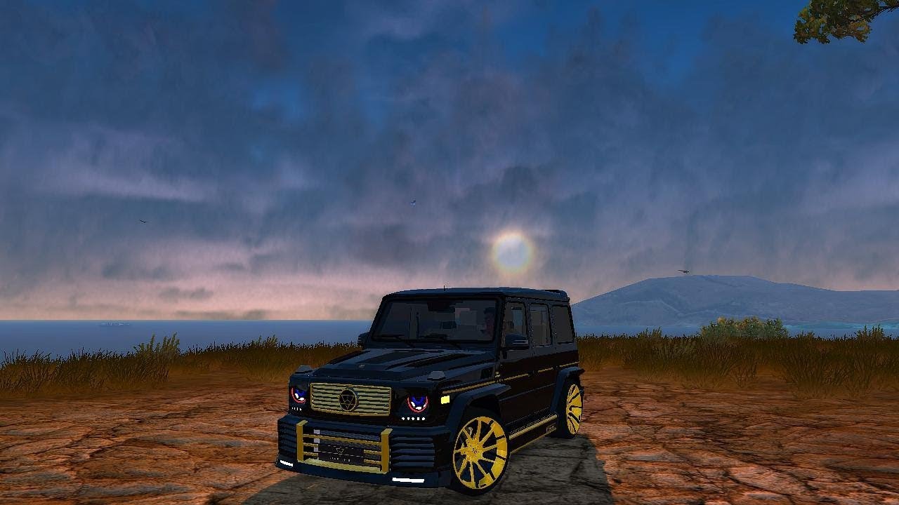 Test Drive Unlimited 2 Mercedes Benz G63 AMG Gold Edition - YouTube