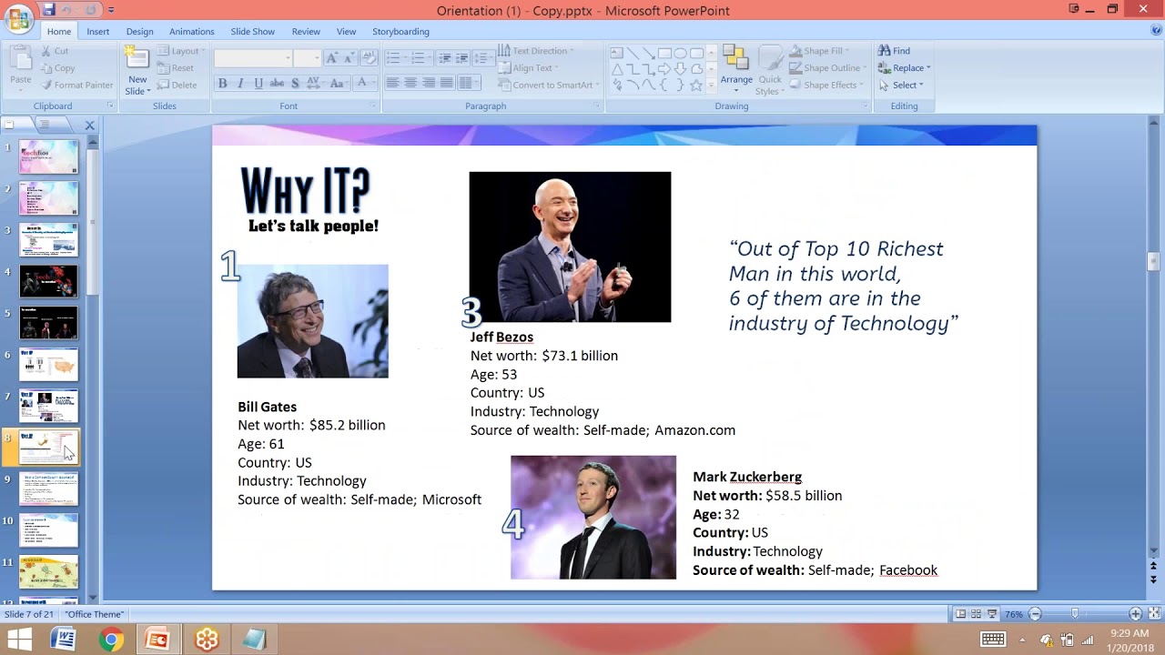 2018 01 20 09 21 TechFios IT Training Class - YouTube