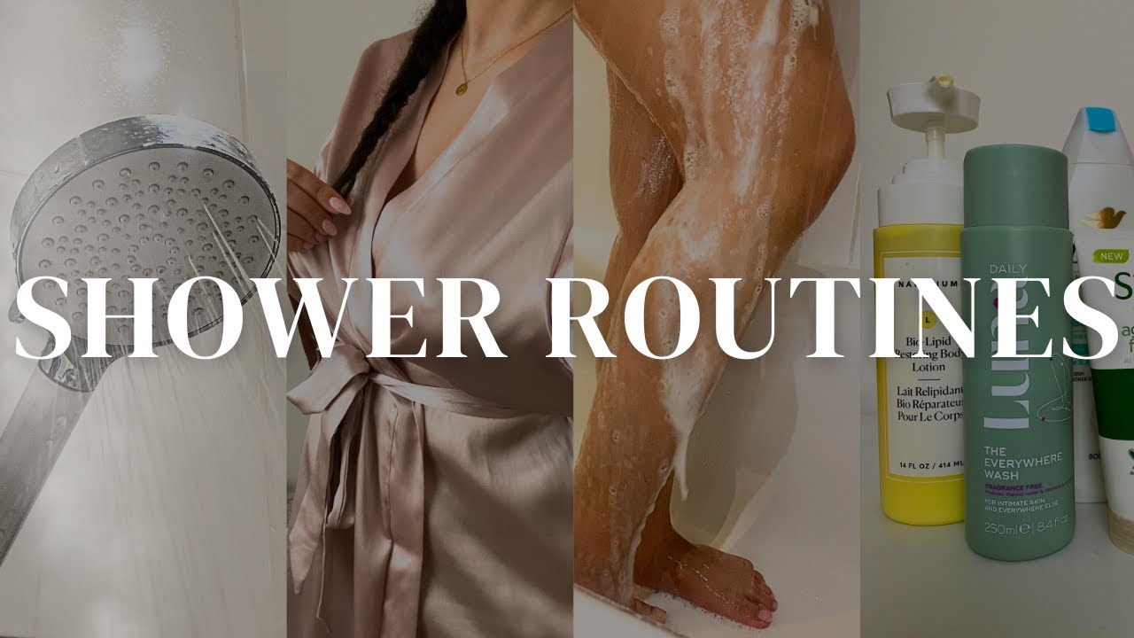 Best Shower Routines Compilation | Hair care, Body care, Skincare ...