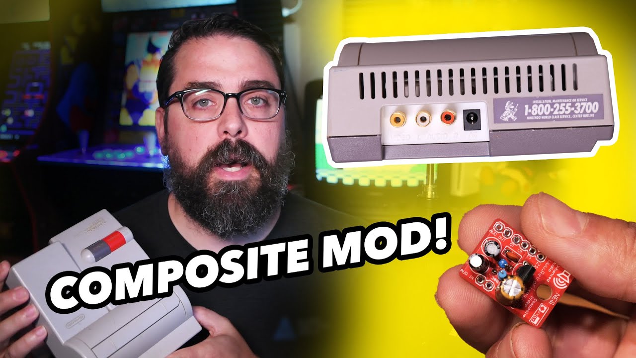 Mod your NES Top Loader with composite! - YouTube