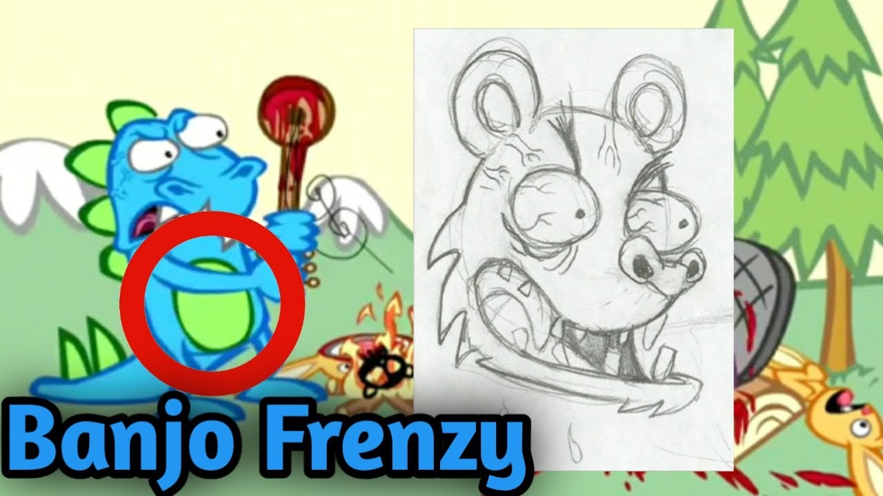 Banjo frenzy - Curiosidades y Errores [Happy Tree Friends] - YouTube