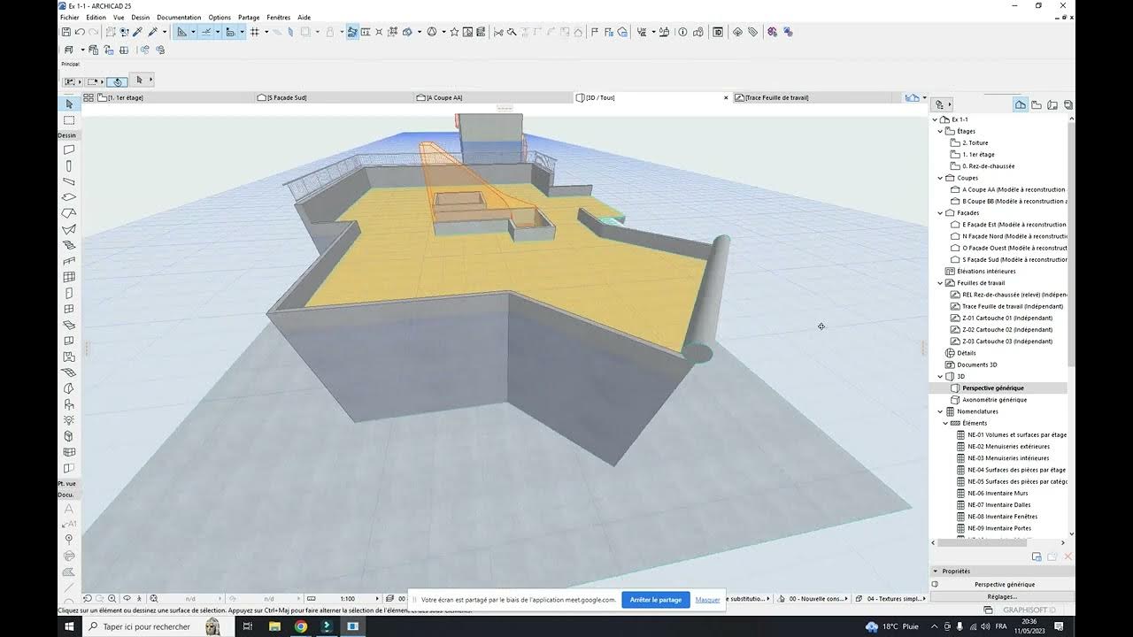 Formation Archicad S5 Partie 2 Youtube