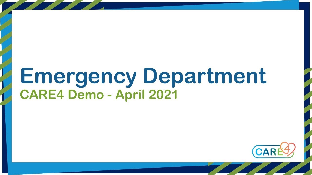 CARE4 Demo Days Day 1 Emergency Department - YouTube
