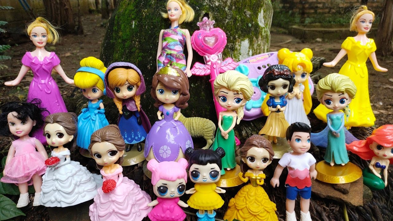 Hunting boneka Disney princess Elsa Frozen, princess Ana putri salju ...