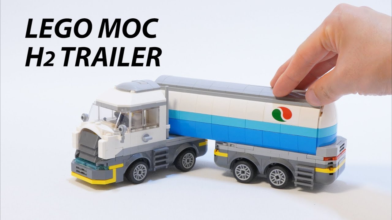 LEGO H2 Trailer [Hydrogen] - Speed Build - YouTube