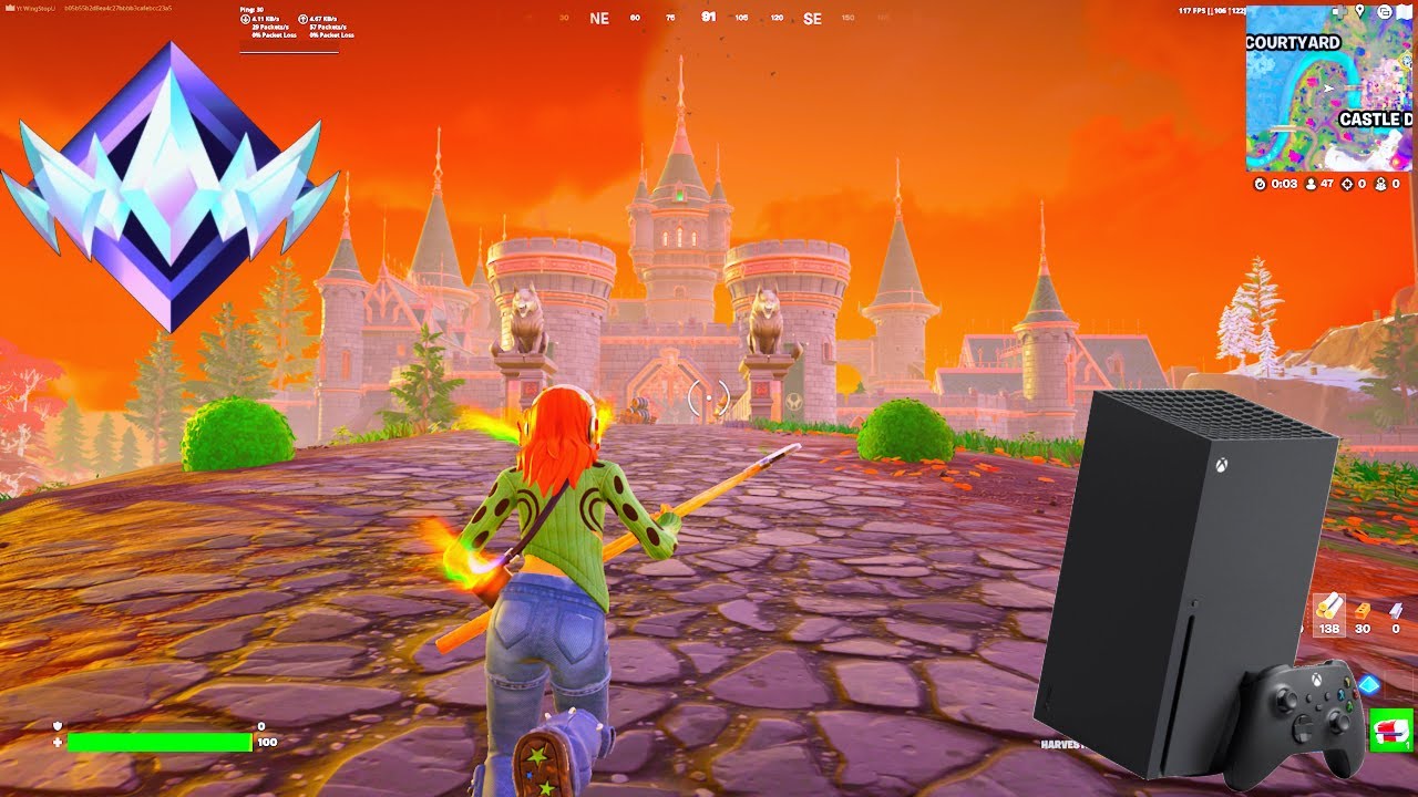 Fortnite Chapter 5 Season 4 Xbox Series X Ranked Gameplay (4K 120FPS ...