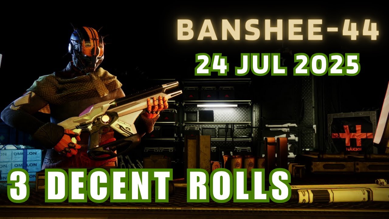 3 DECENT Rolls - BANSHEE-44 Destiny 2 Gunsmith Official Weapon Inventory [Destiny 2] - YouTube
