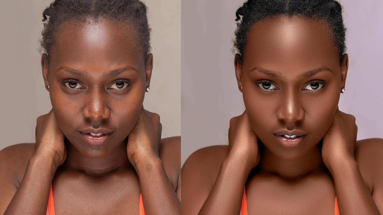 High-End Skin Retouching & Color grading In Photoshop for beginners ...