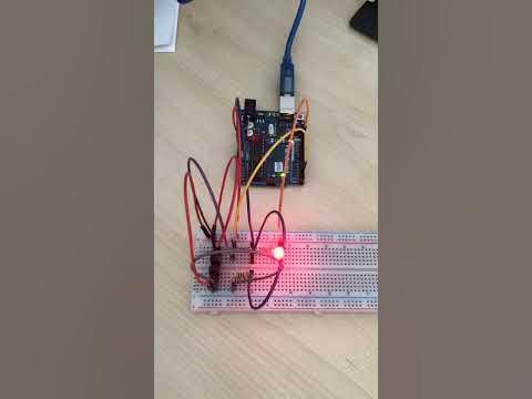 Lichtschranke mit Arduino - YouTube