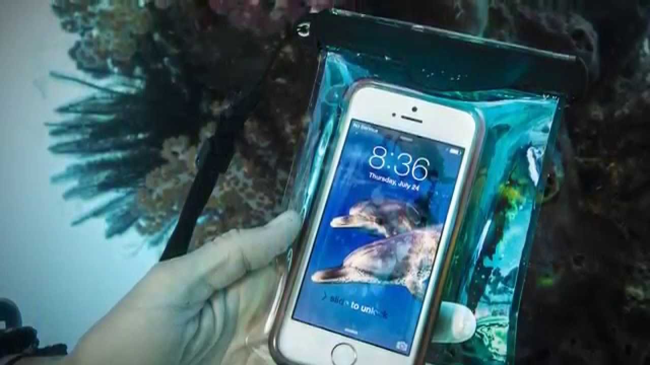 STORMR Waterproof Smart Phone Cell Jacket - YouTube