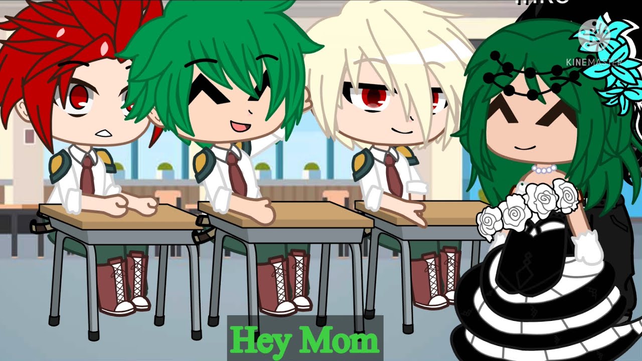 Hello Mom!!! II RICH DEKU 👄🤑 II Ft. Mama Midoriya II *sparkle* - YouTube