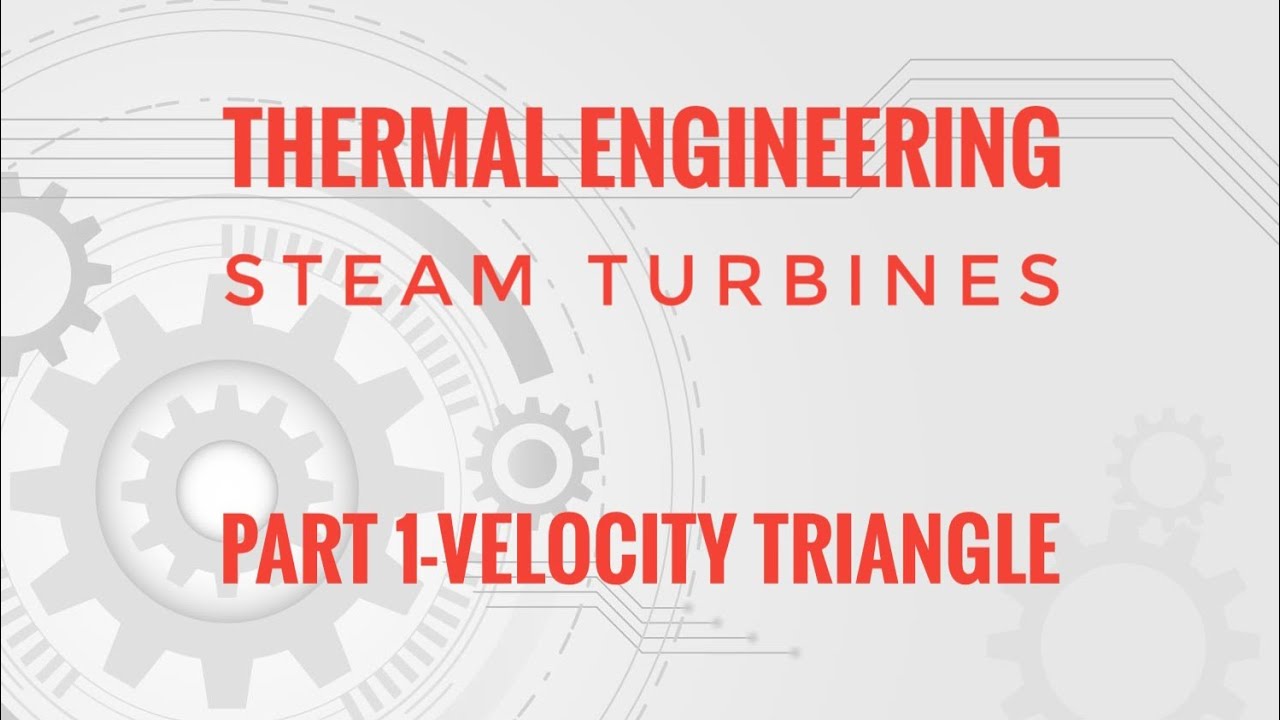 KTU/steam turbines/module 2/velocity triangle - YouTube