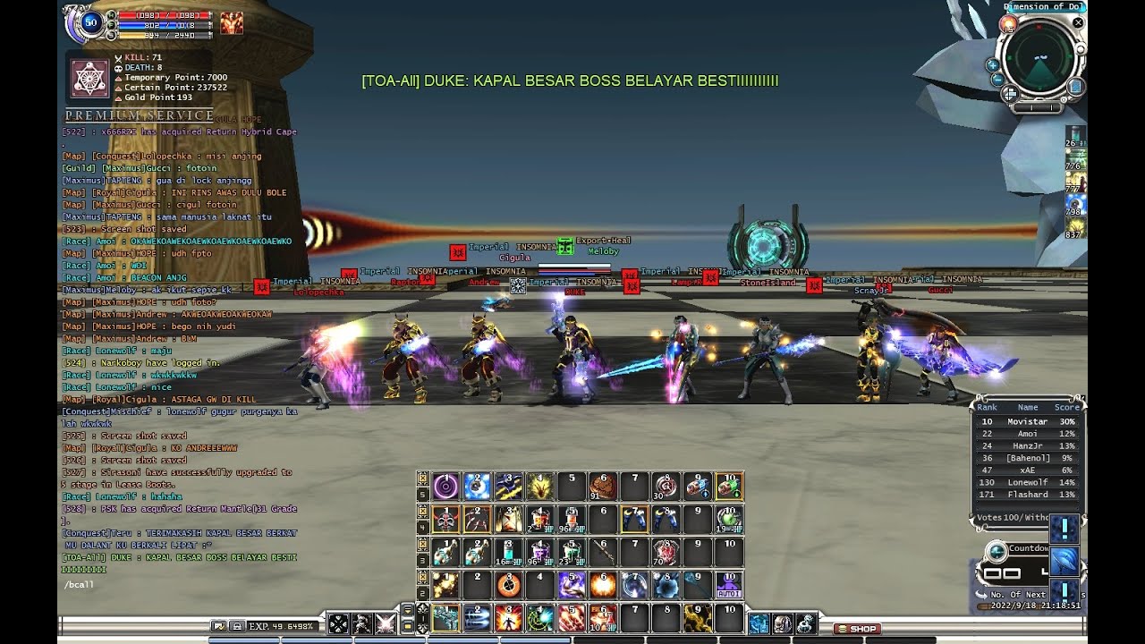 RF RETURN ARENA RPG | AKHIRNYA 50 JUGA - YouTube