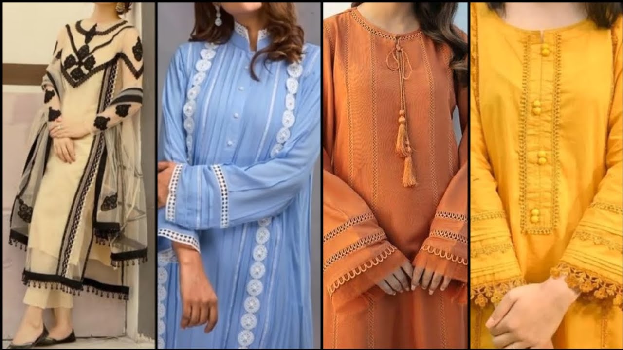 Plane Dress ky designs | Sada dress ky designs | latest 2023 - YouTube