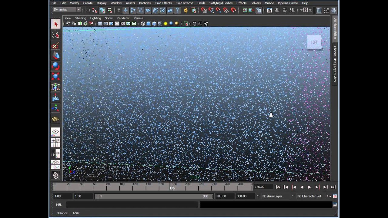 Autodesk Maya particulas con texturas - YouTube