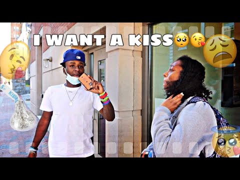 Asking COLLEGE BADDIES😍Can i GET A KISS😳*invited to the dorm?* - YouTube