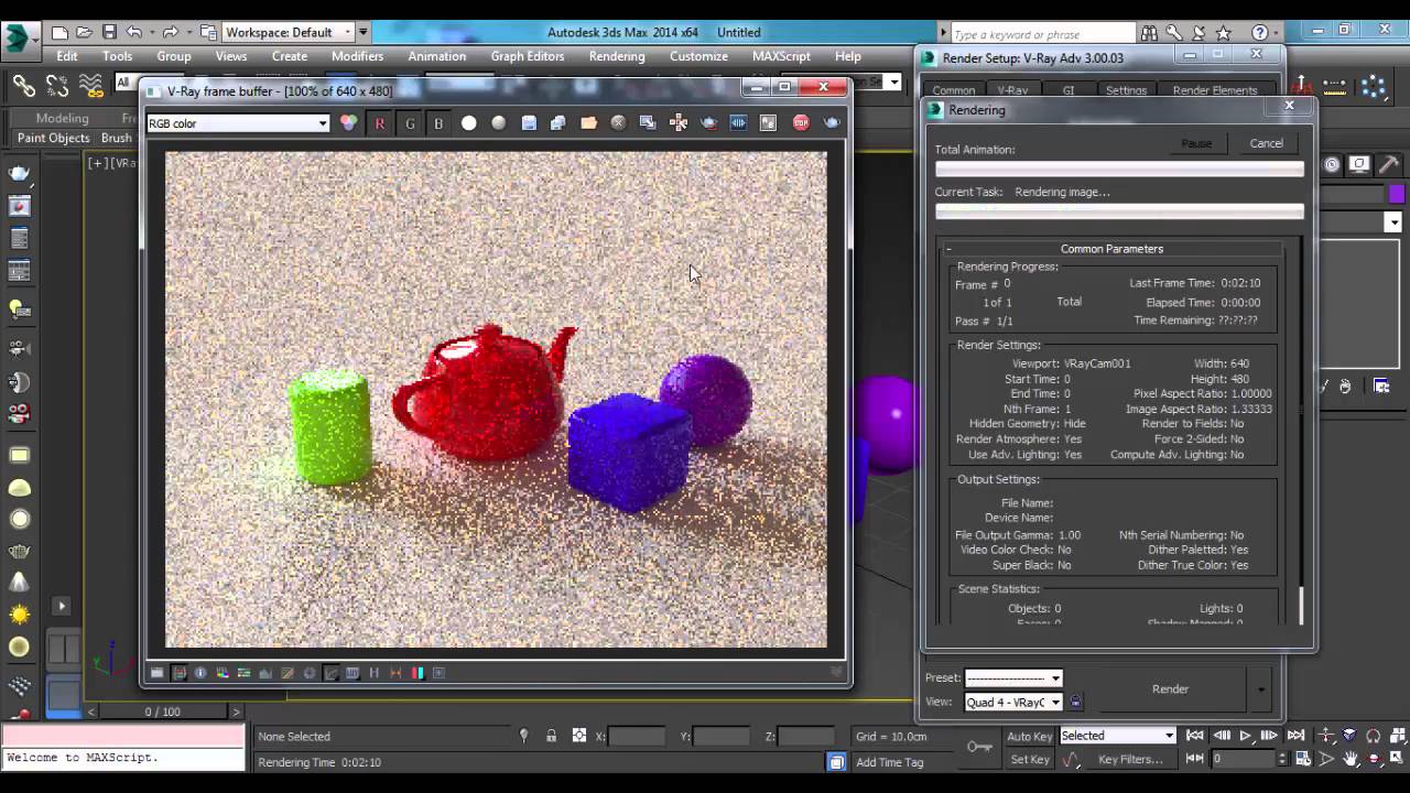 tip 1 progressive sampling Vray - YouTube