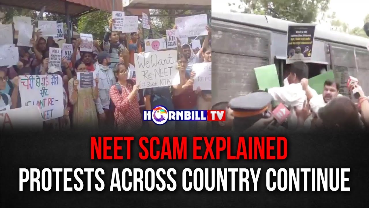 NEET SCAM: EXPLAINED; PROTESTS ACROSS COUNTRY CONTINUE - YouTube