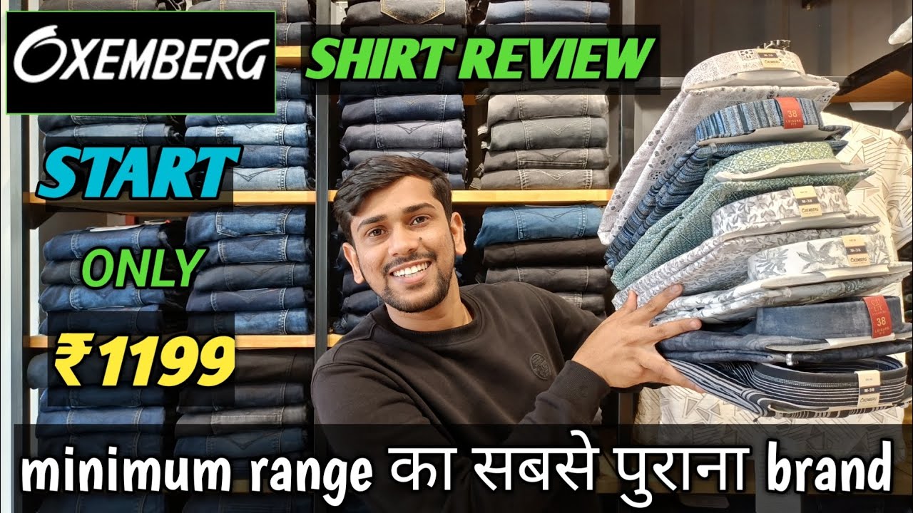 OXEMBERG SHIRT REVIEW|| under rs 1000 best quality shirt brand by ...