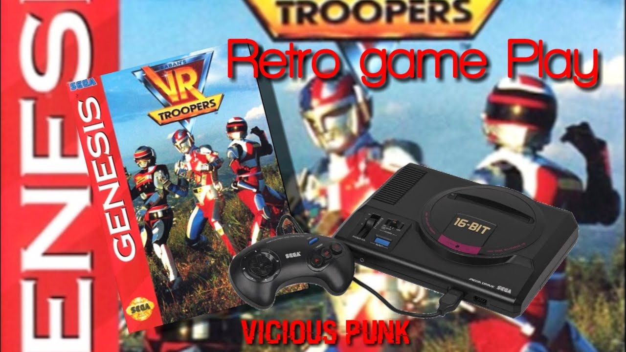 VR troopers, Sega génesis, MEGA Drive ( retro game Play) - YouTube