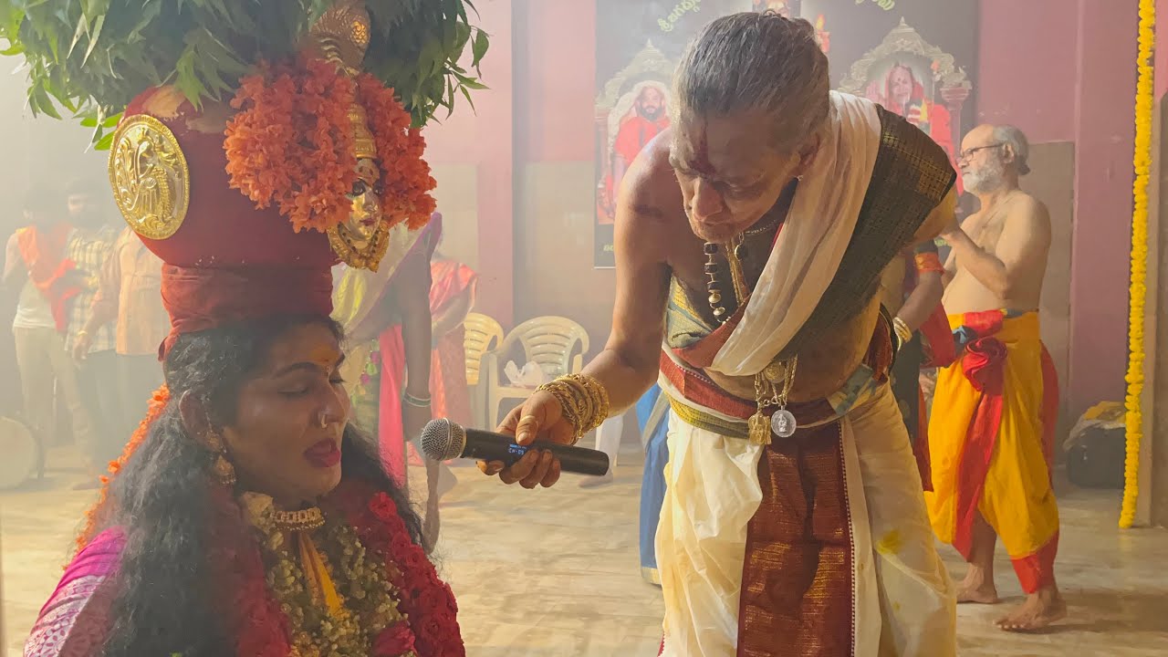 Jogini Shyamala Sigam At Sri Vana Durga Raja Rajeshwari Temple | Jogini ...
