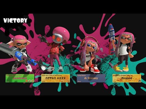 Splatoon 3: Splat Zones series gameplay (X Battle) - YouTube