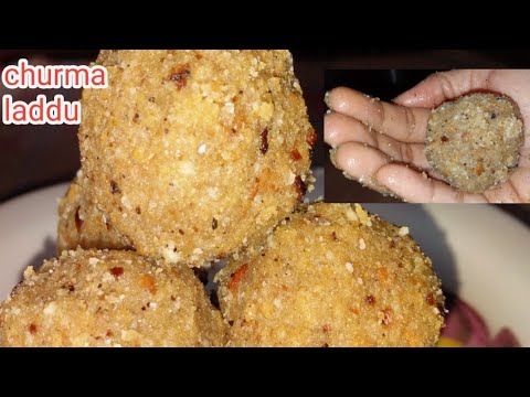 Rajasthan famous churma laddu , in traditional way - YouTube