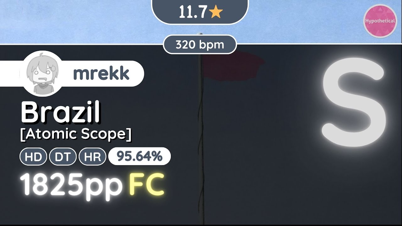 osu! Hypo.. | [11.7★] mrekk FC'ed Brazil [Atomic Scope] +HDDTHR - YouTube