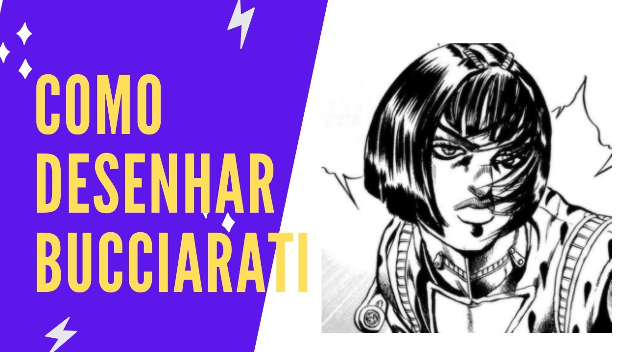 Como desenhar Bucciarati (How to draw Bucciarati) - YouTube