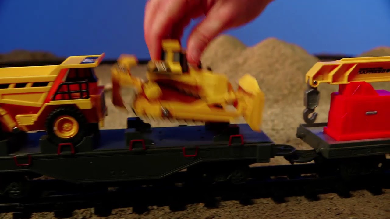 Construction Express Train - Cat by Toy State - YouTube