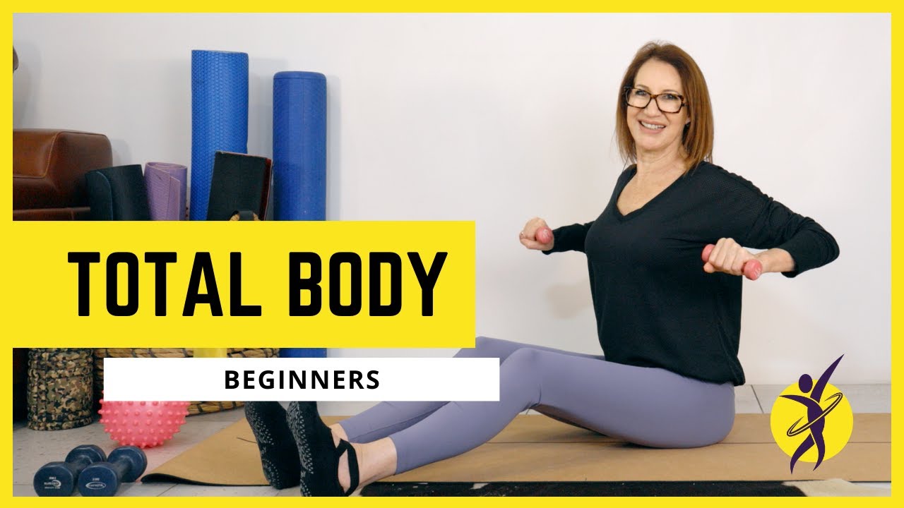 Beginner’s Pilates with Weights for Total Body Toning [Over 50's] - YouTube