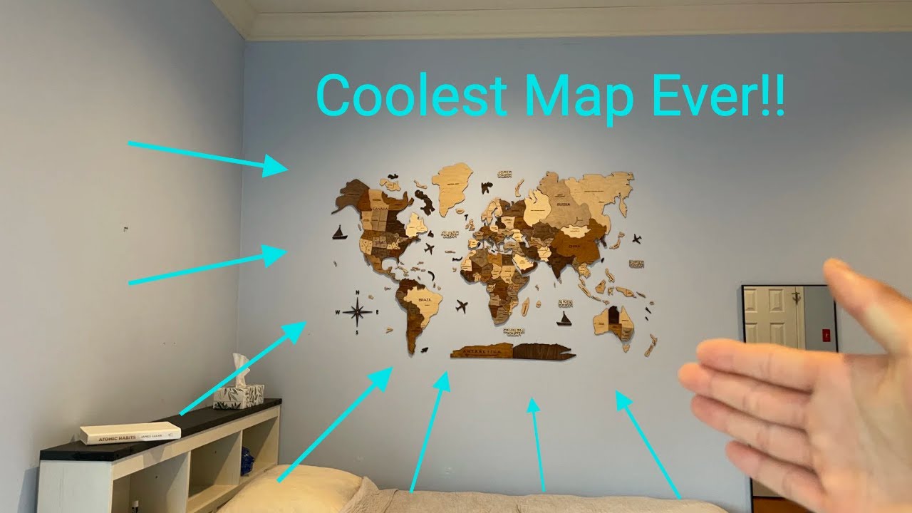 The Coolest Map Ever!! - YouTube