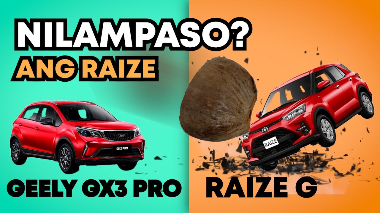 GEELY GX3 PRO vs TOYOTA RAIZE - TOP 10 THINGS TO COMPARE - YouTube