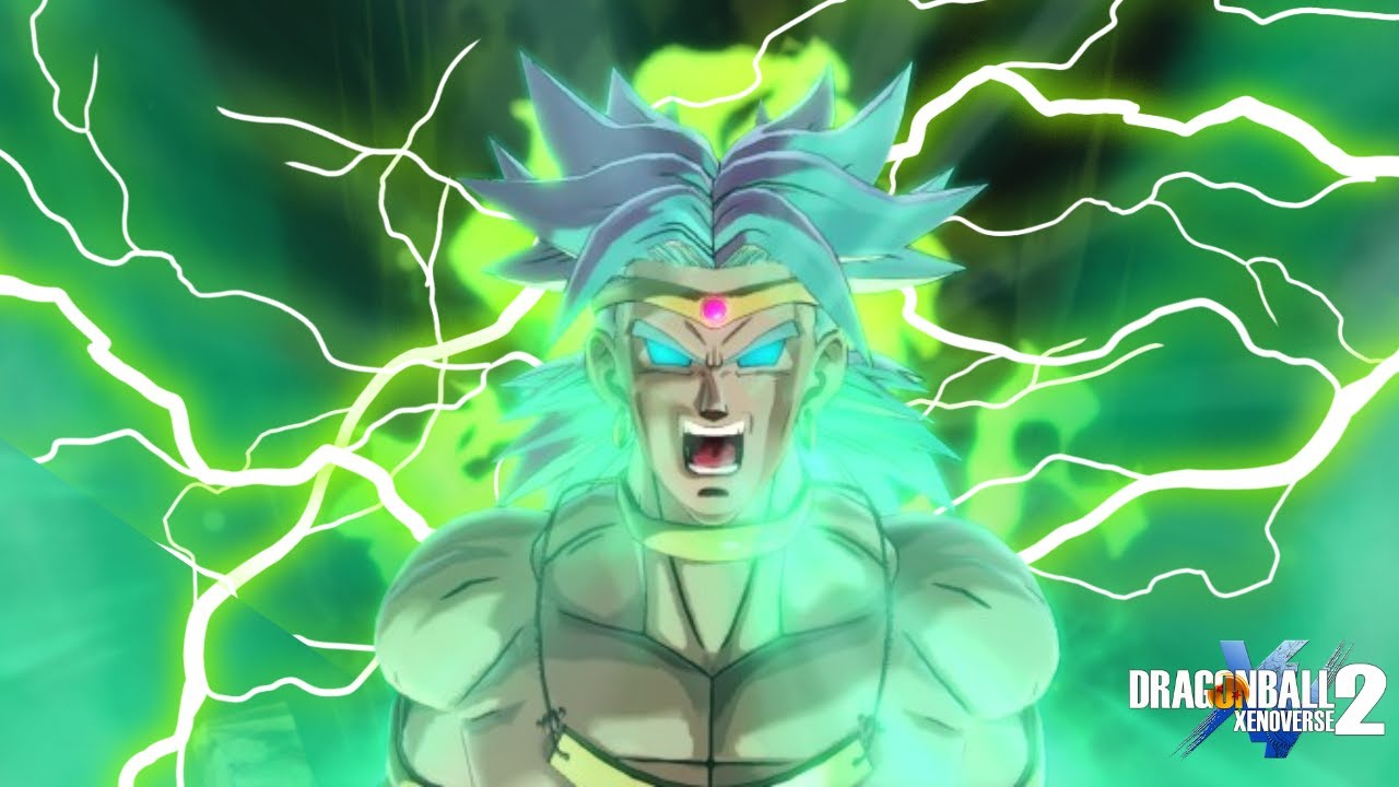 DBZ Broly NEW Animated Legendary Super Saiyan Form | Dragon Ball ...