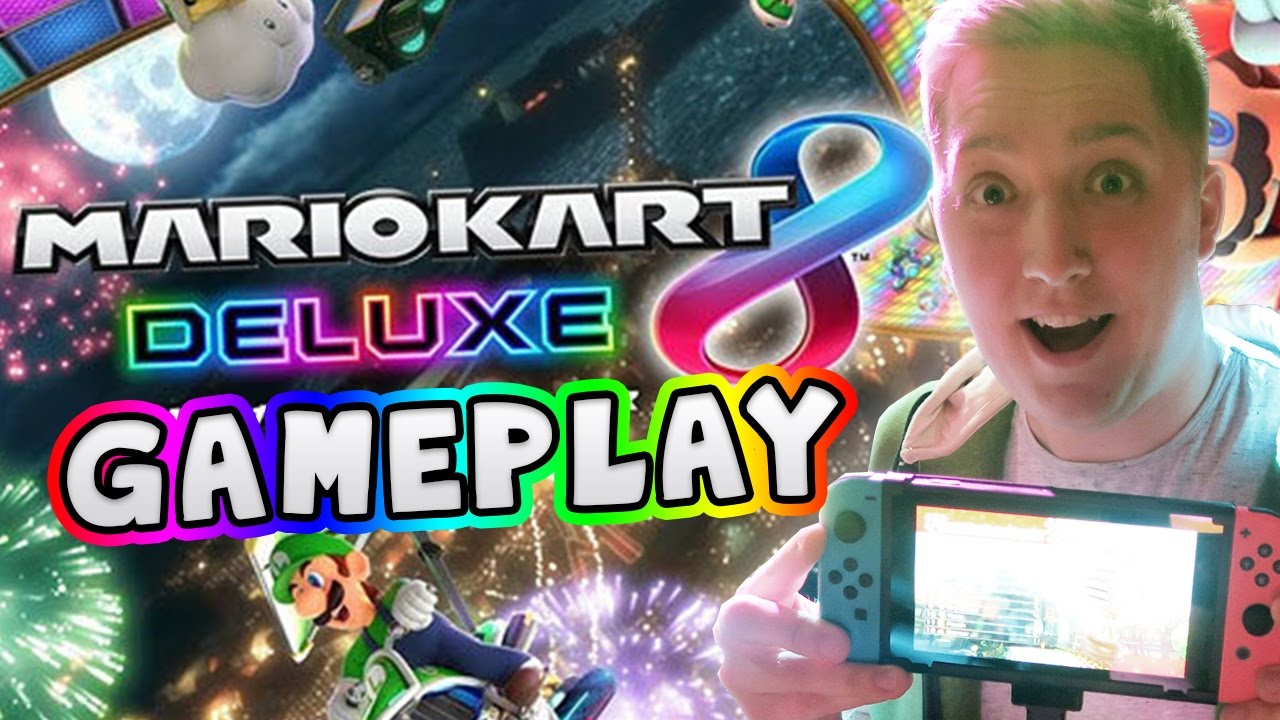 Mario Kart 8 Deluxe Gameplay on Nintendo Switch - YouTube