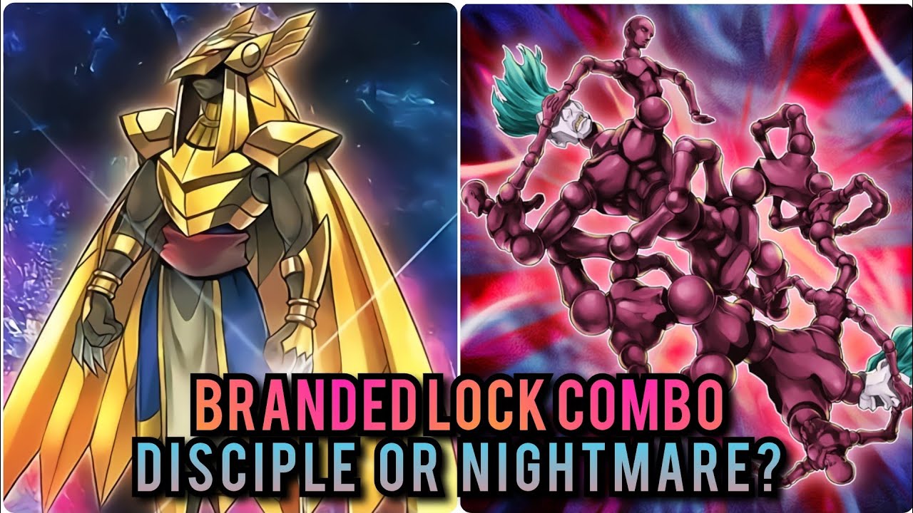 branded lock ~ ra's disciple o gimmick puppet nightmare? - YouTube