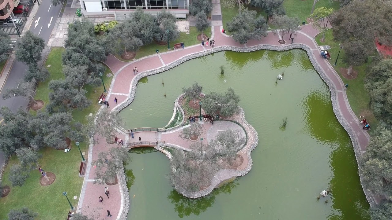 Parque El Olivar, San Isidro, Lima - YouTube