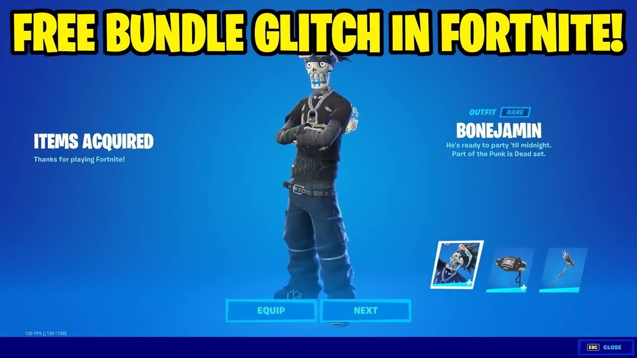 FREE PUNK IS DEAD BUNDLE IN FORTNITE! - YouTube