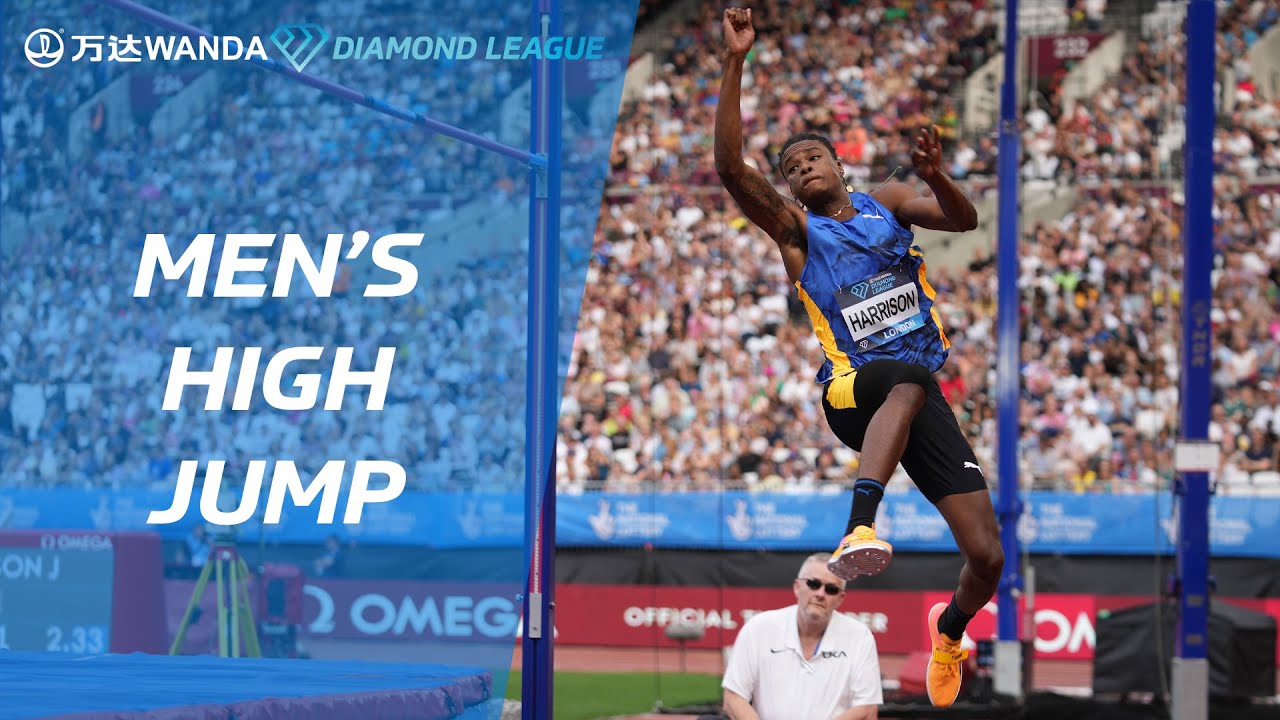 JuVaughn Harrison wins thrilling high jump battle in London - Wanda ...