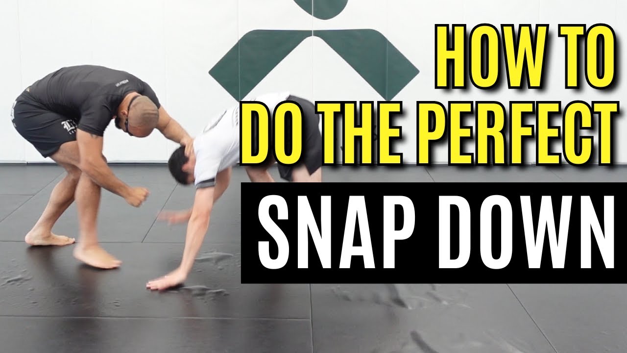 Add THIS Simple Habit to Your Takedown Game to Hit Powerful Snap Downs in Wrestling or BJJ - YouTube